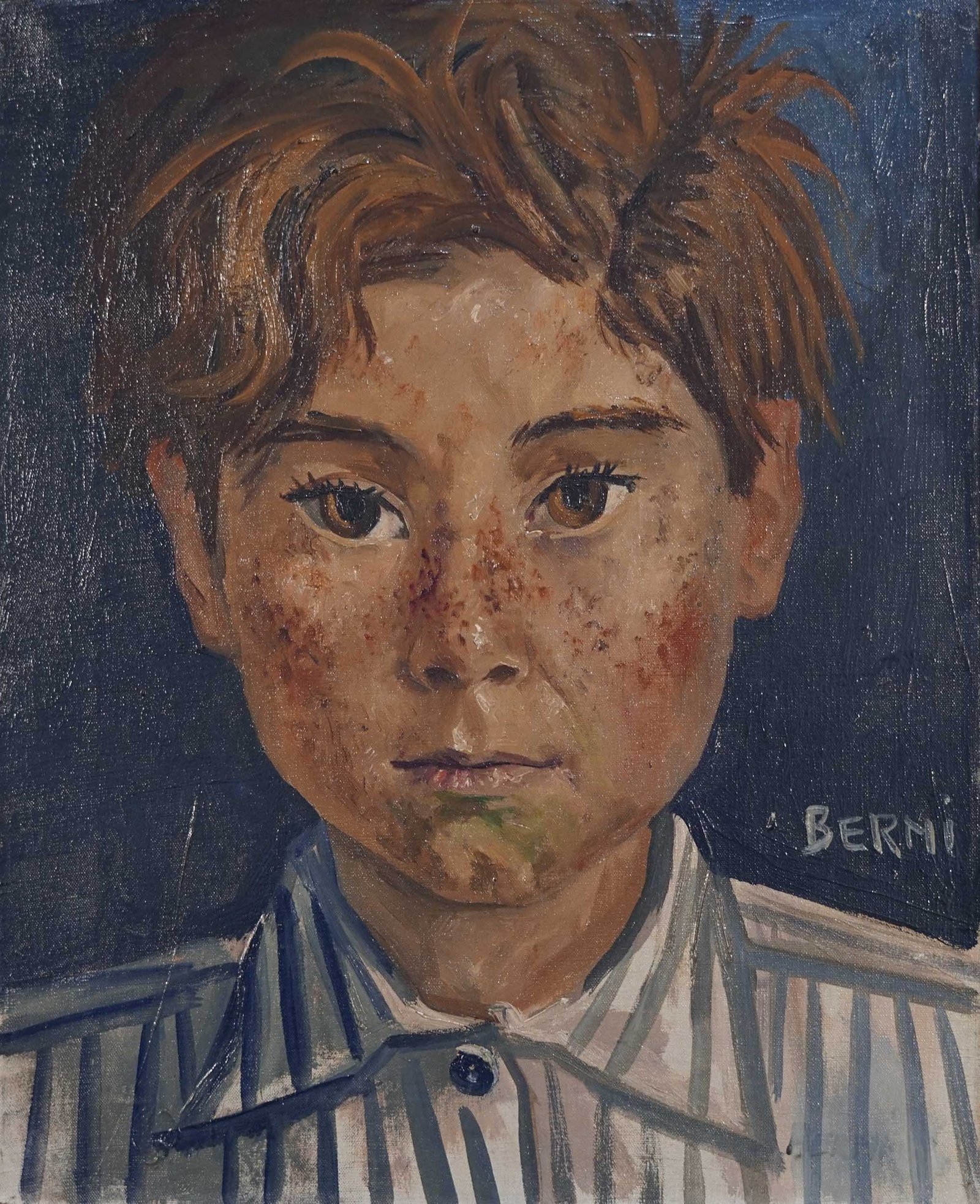 Antonio Berni - Niño con pecas - GALERÍA VERMEER